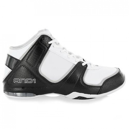 AND1 Advance Mid White Black | Basketball-point.com